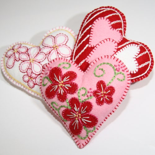 Embroidered Felt Star Sewing Pattern Felt Star Tutorial - Etsy