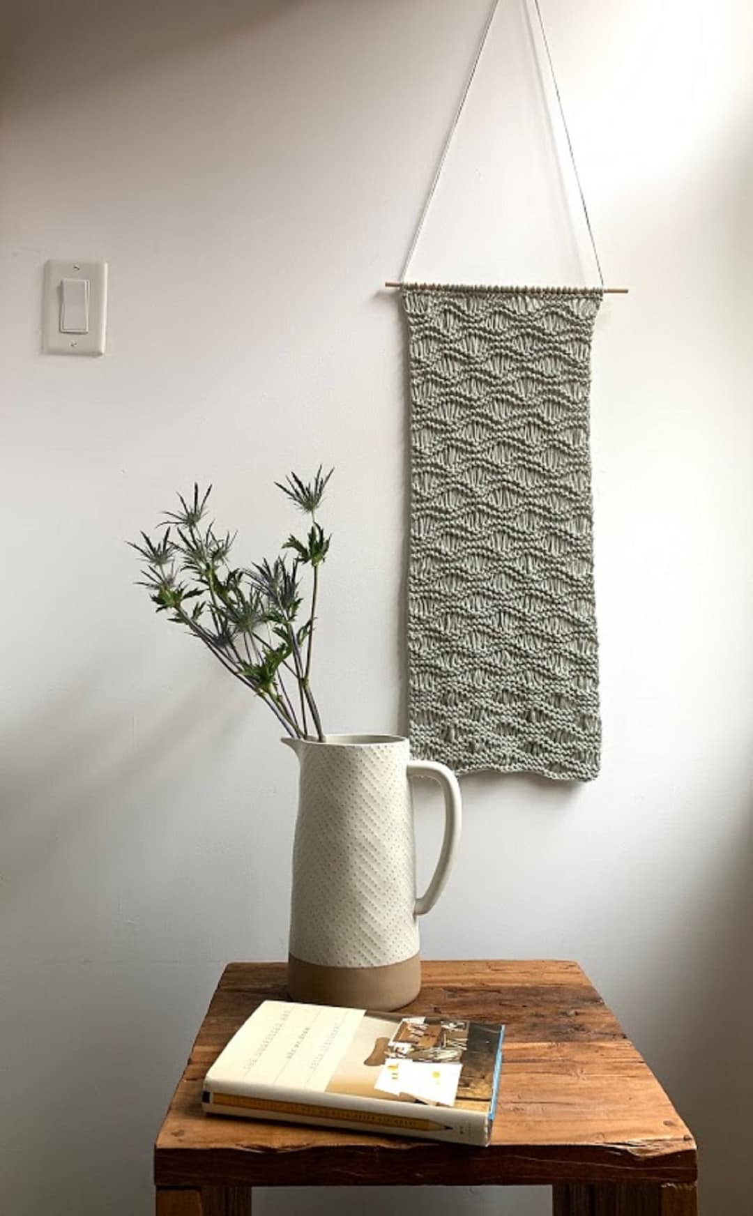 Wall Hanging | Home Decor | Modern Knit Wall Hanging | Wall Tapestry ...