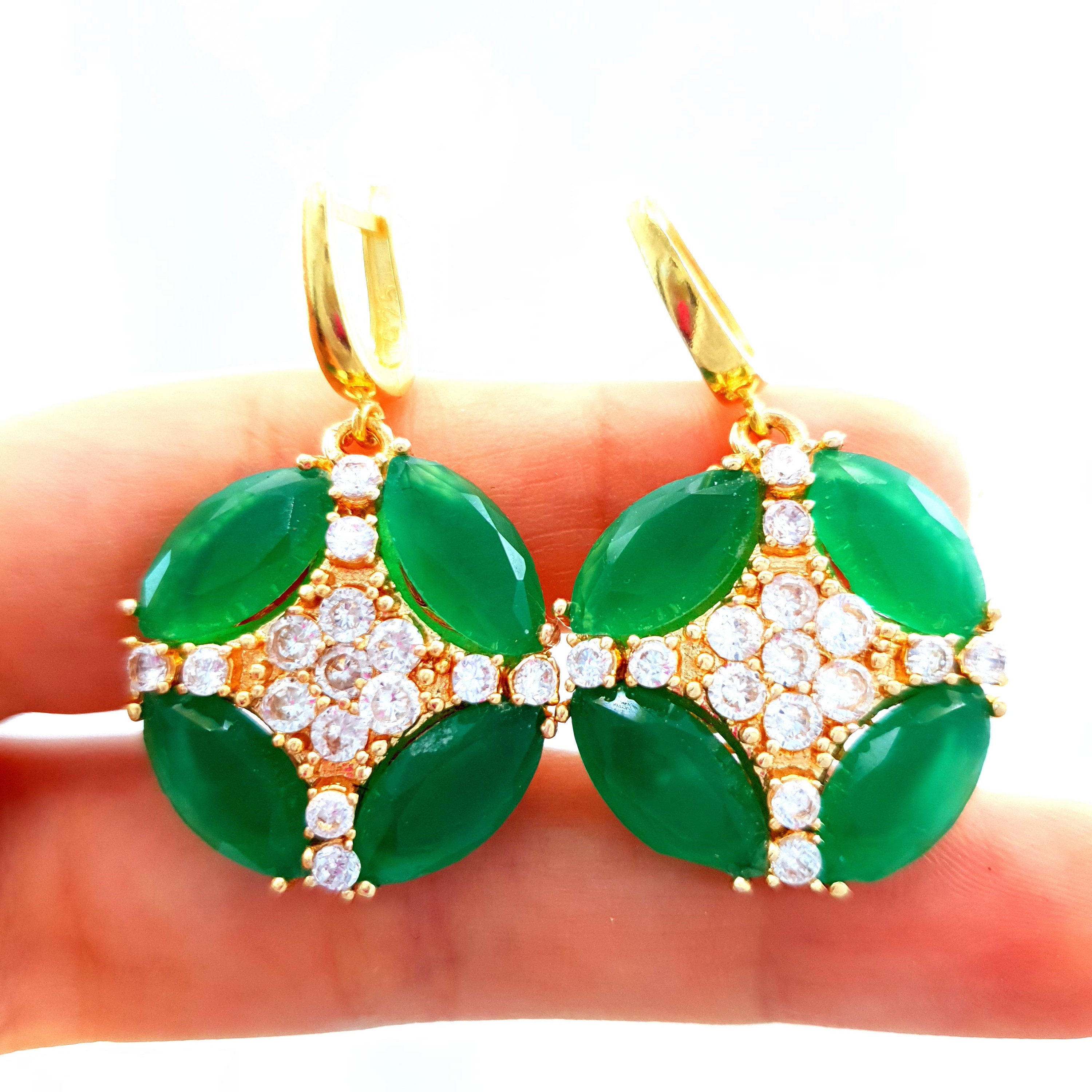 Damas joyería turca Hecho a mano 925 Pendientes de plata | Etsy