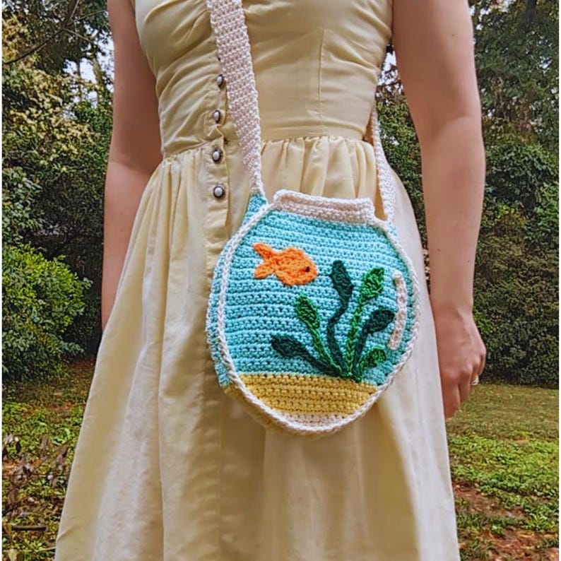 Fishbowl Crossbody Purse Crochet Pattern - Etsy