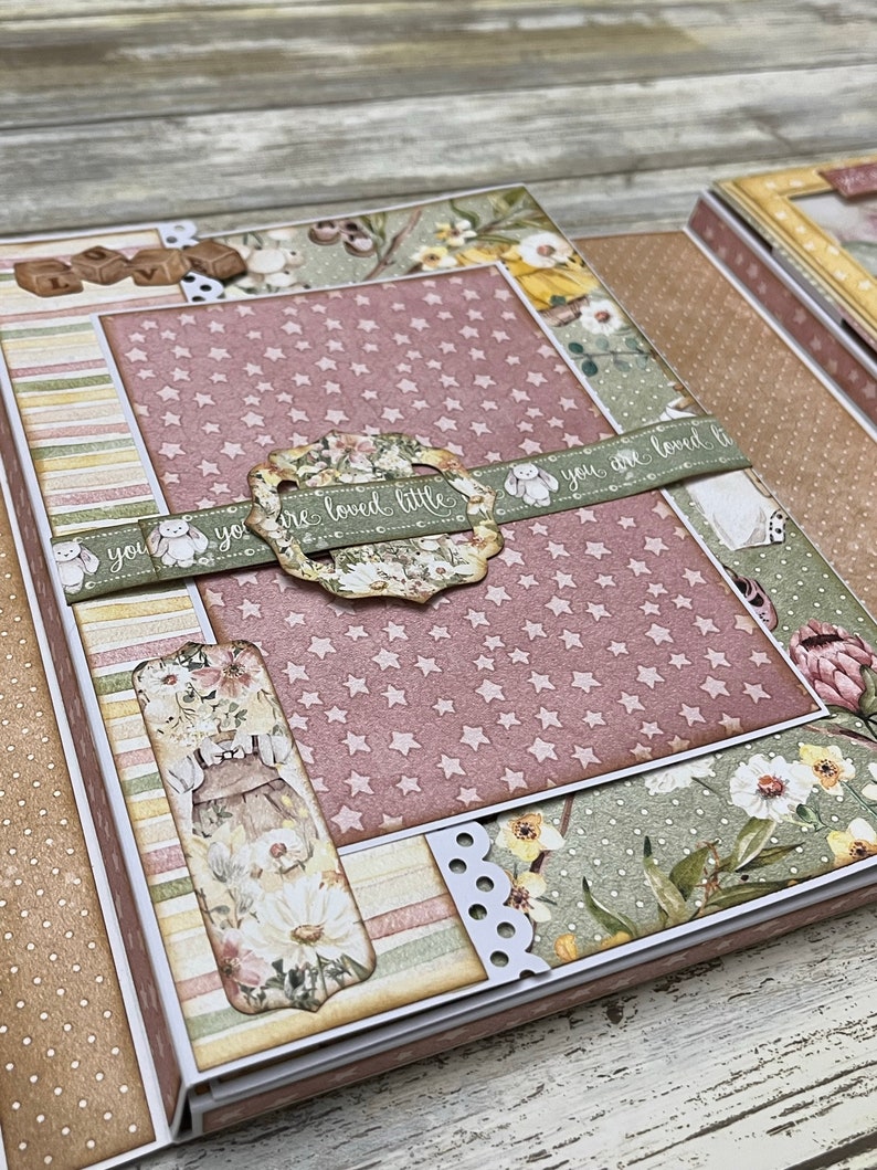 TUTORIAL, Graphic 45, Little One, Scrapbook Folio - Etsy