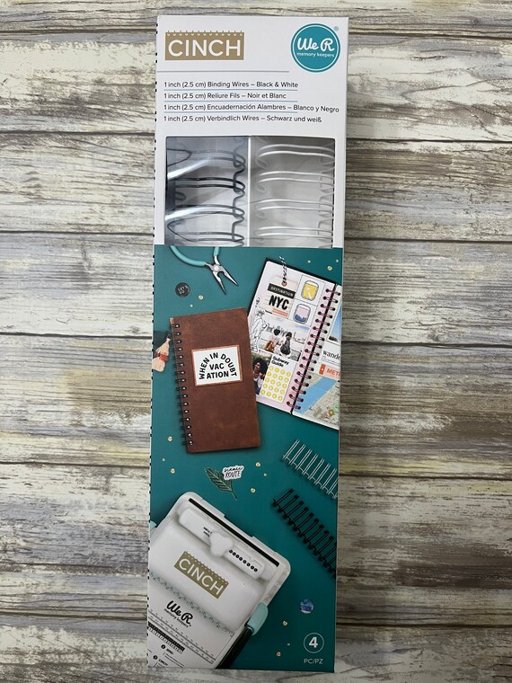 We R Memory Keepers Cinch 1 Wires Black & White 4 | Etsy