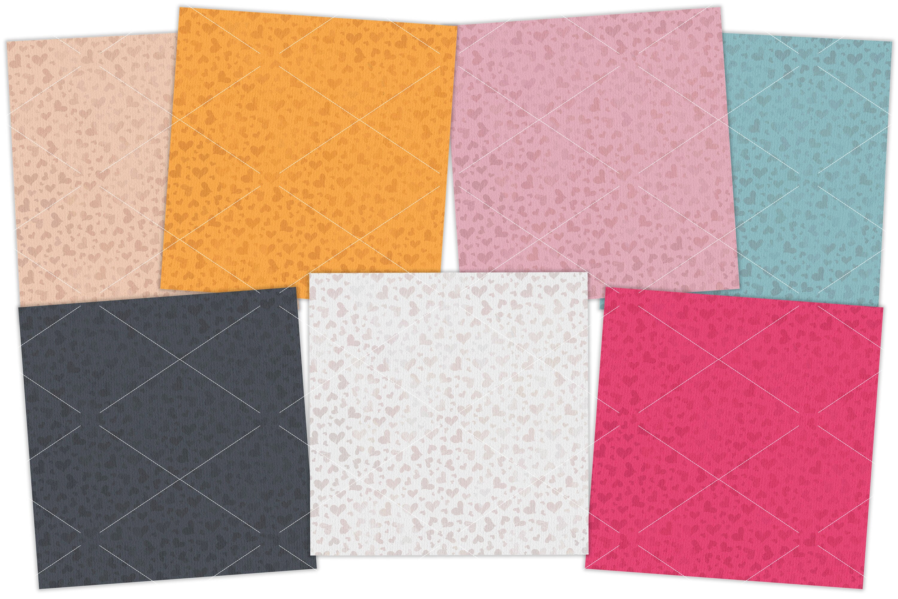 Cutie Pies, Digital Scrapbook Paper - Etsy