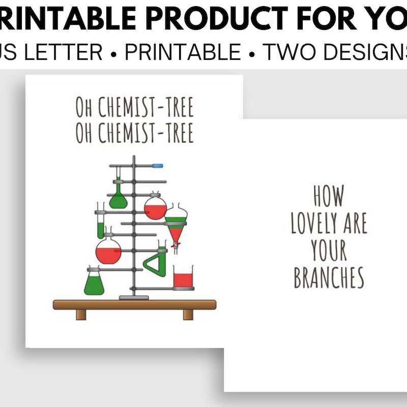 Chemistry Card - Etsy