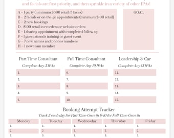 Direct Sales Director Weekly IPA Tracker - Etsy