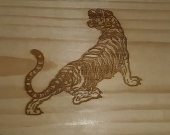 Wood Tiger | Etsy