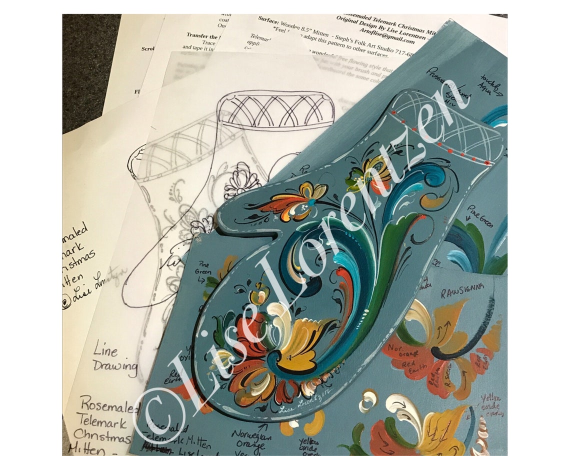 PDF Instant Download Painting Pattern | Etsy