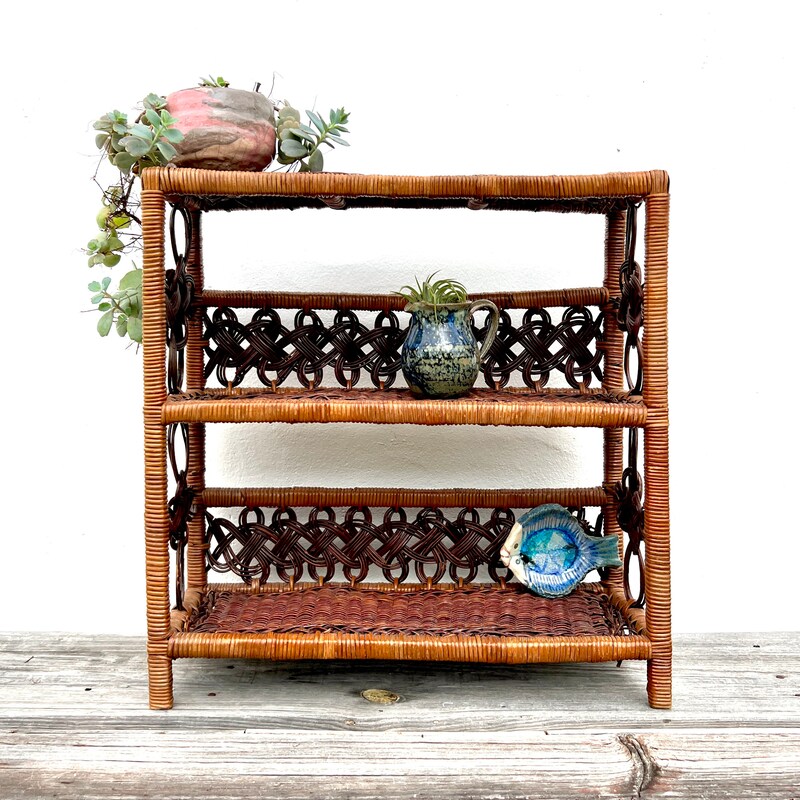 Rattan Shelf - Etsy