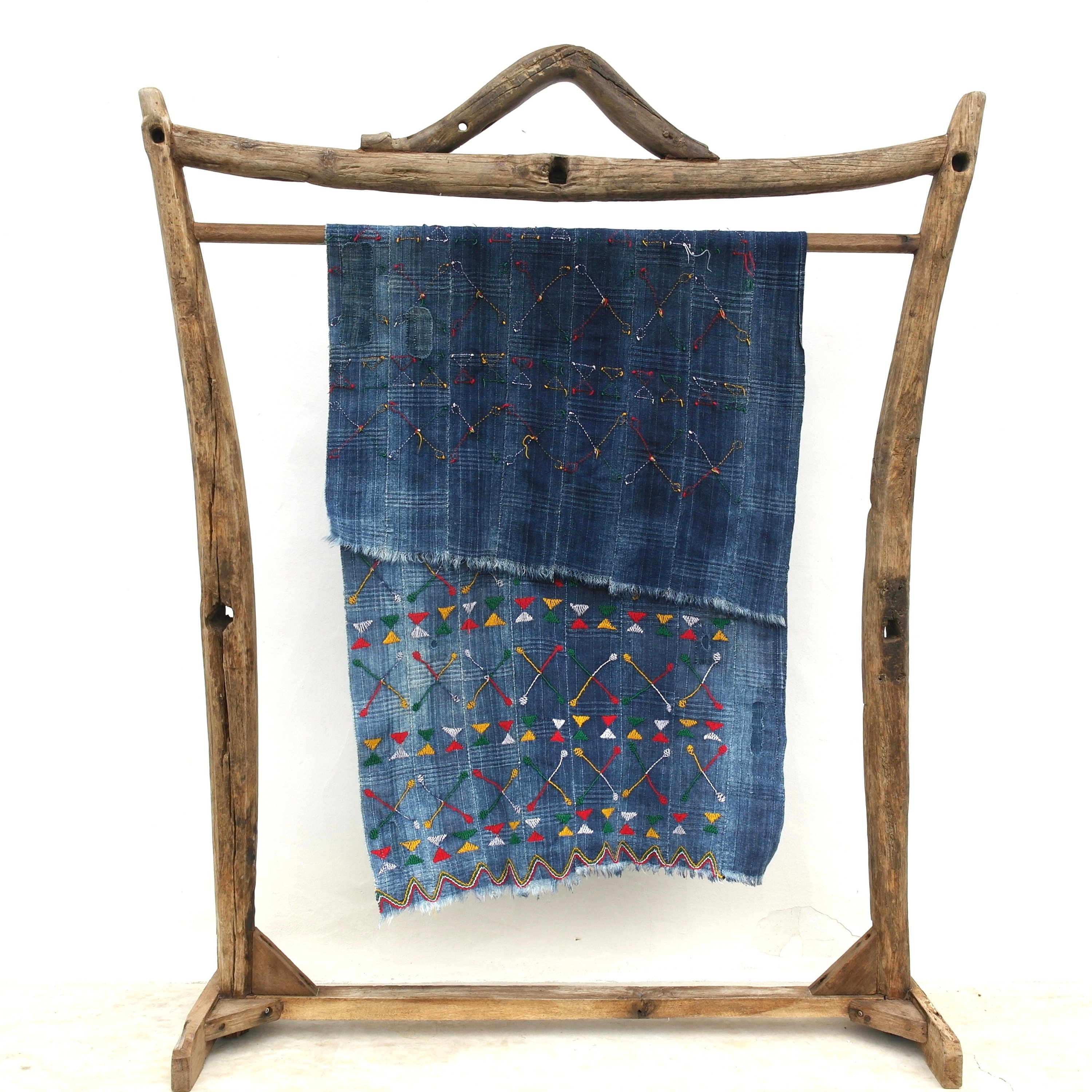 Indigo Mud Cloth, Mud Cloth Fabric, Mud Cloth, African Textile, African Indigo Blanket, Mossi ...