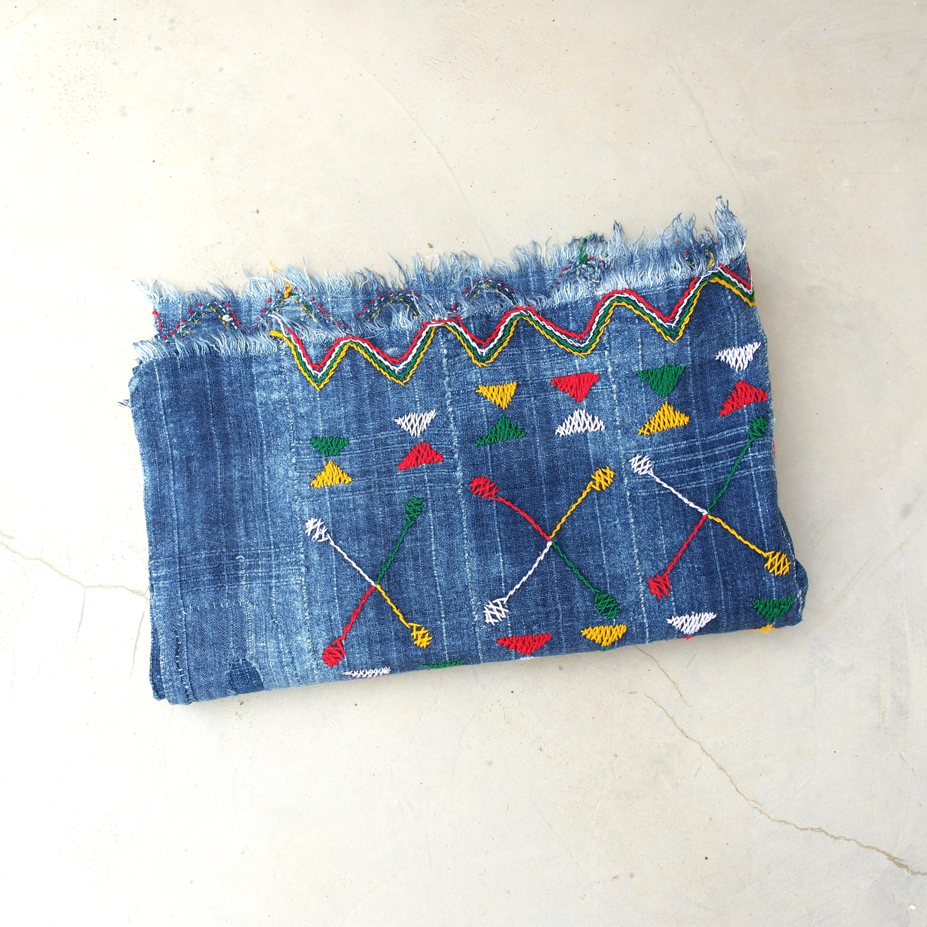 Indigo Mud Cloth, Mud Cloth Fabric, Mud Cloth, African Textile, African Indigo Blanket, Mossi ...