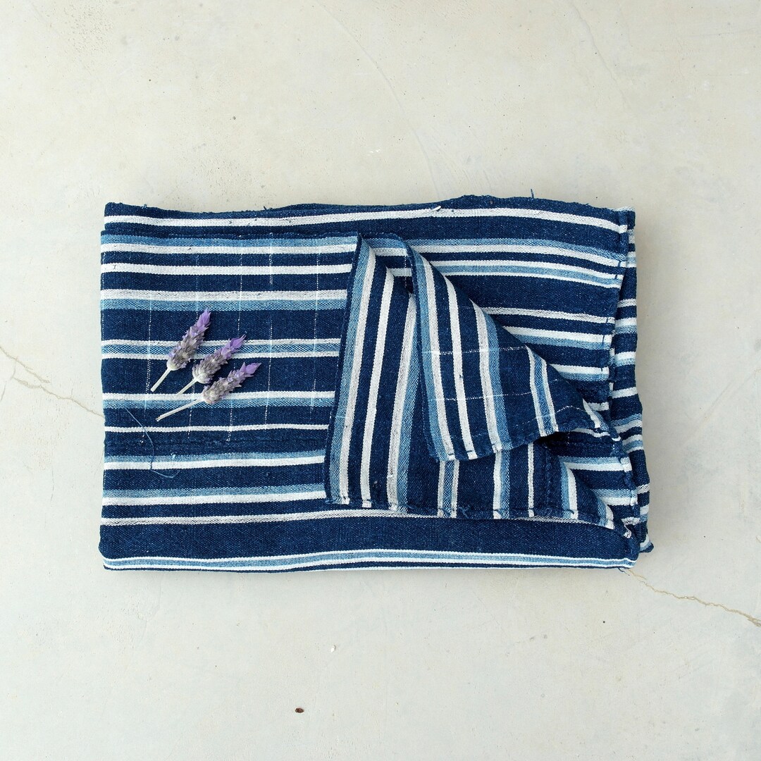 Indigo Mud Cloth Mud Cloth Fabric Mud Cloth African - Etsy