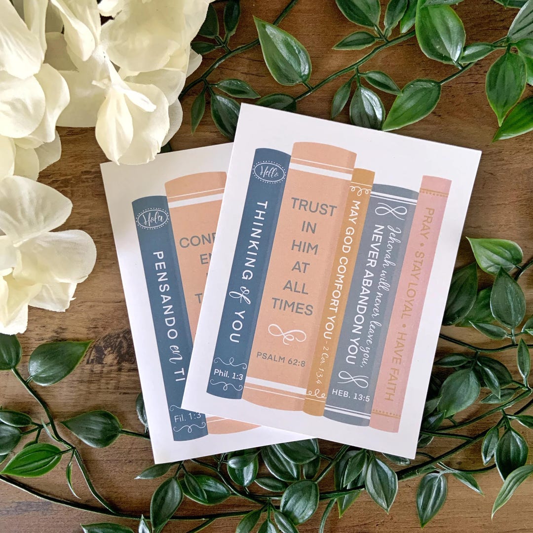 Thinking of You Card | Bible Verse Greeting Card | Encouraging ...