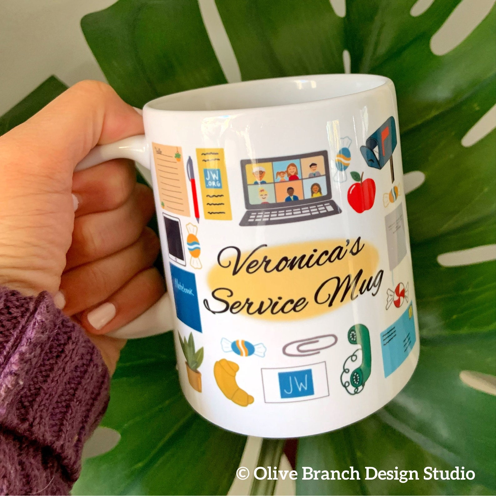 Zoom Service Mug JW - Etsy