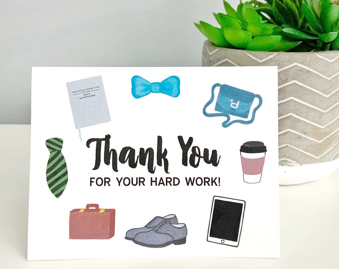 Elder Thank You Card JW - Etsy
