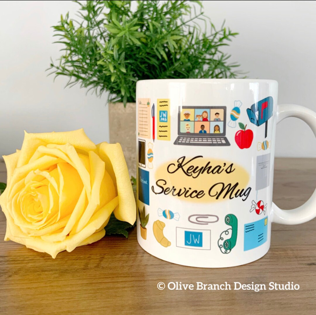 Zoom Service Mug JW - Etsy