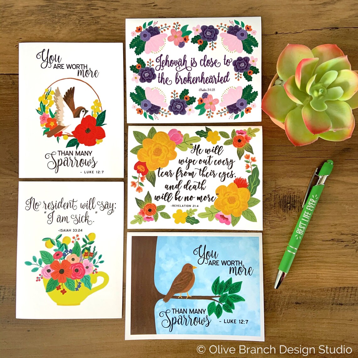 Comfort Pack 10 Cards - Etsy