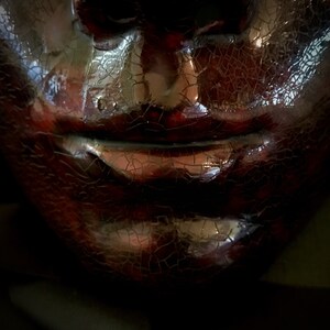 Full Face Masquerade Mask. Hand Painted Horror Theater and Scary ...