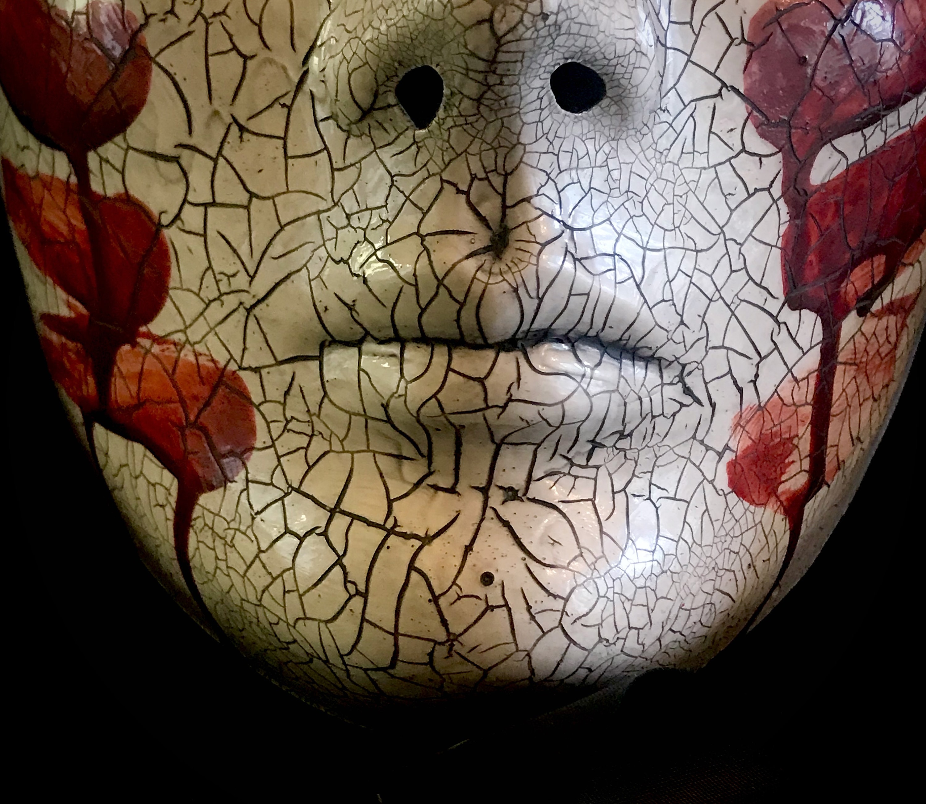 Full Face Horror Masquerade Mask. Scary Bloody Theater and - Etsy
