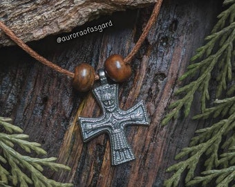 Viking Cross Necklace | Etsy