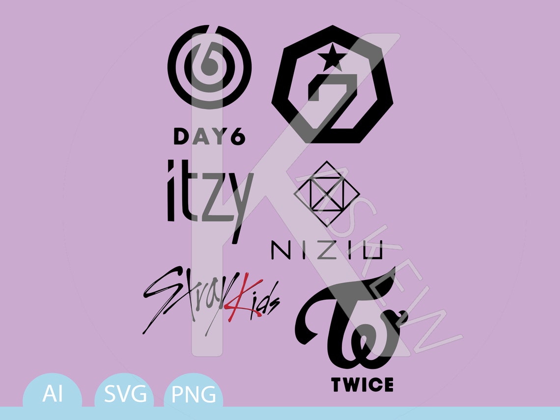 JYP Entertainment Kpop Groups Logos Svg, Png, Ai - Etsy