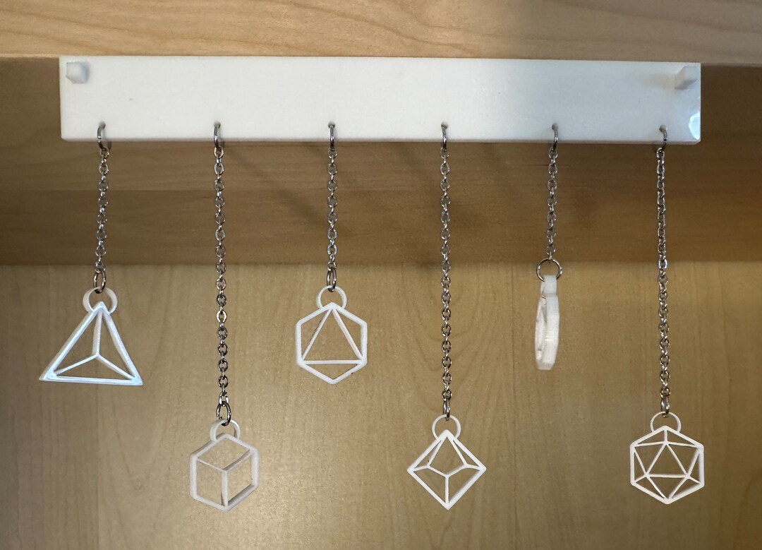DND Dice Shelf Hanger Bookshelf Decor - Etsy