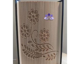 Filigree Bird Book Folding Pattern Mark/cut/fold - Etsy