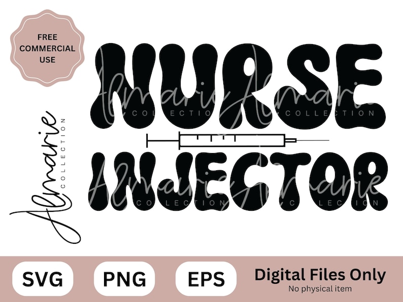 Nurse Injector SVG, Botox Injector PNG, Cosmetic Nurse, Esthetician ...