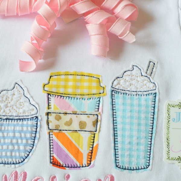 Coffee Cup Appliques - Etsy