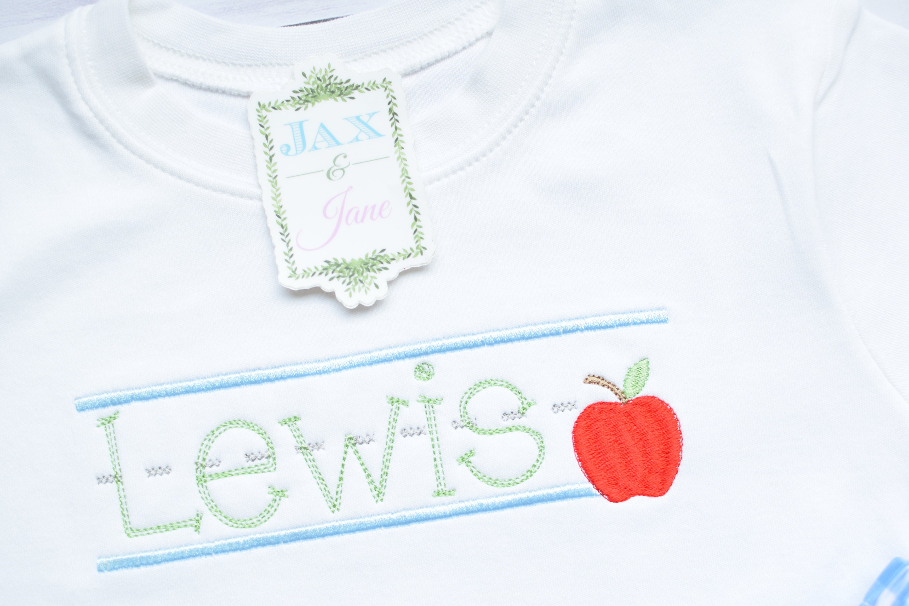 School Writing Embroidery Design Back to School Embroidery | Etsy