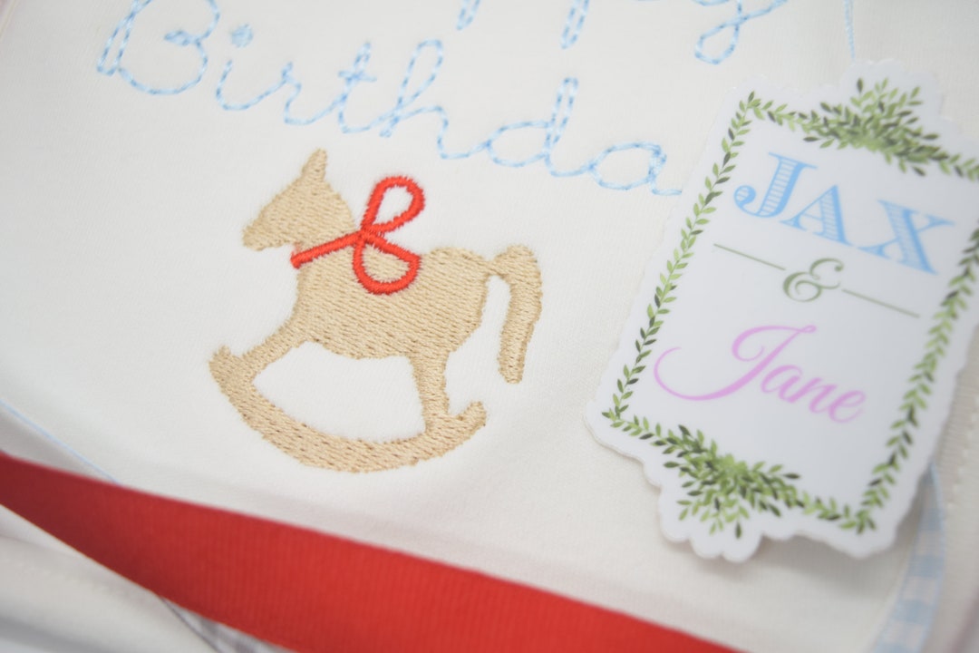 Filled Mini Rocking Horse Embroidery Design, Rocking Horse Embroidery ...