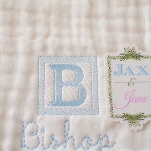 Alphabet Letter Block Embroidery Design, B Baby Block Embroidery ...