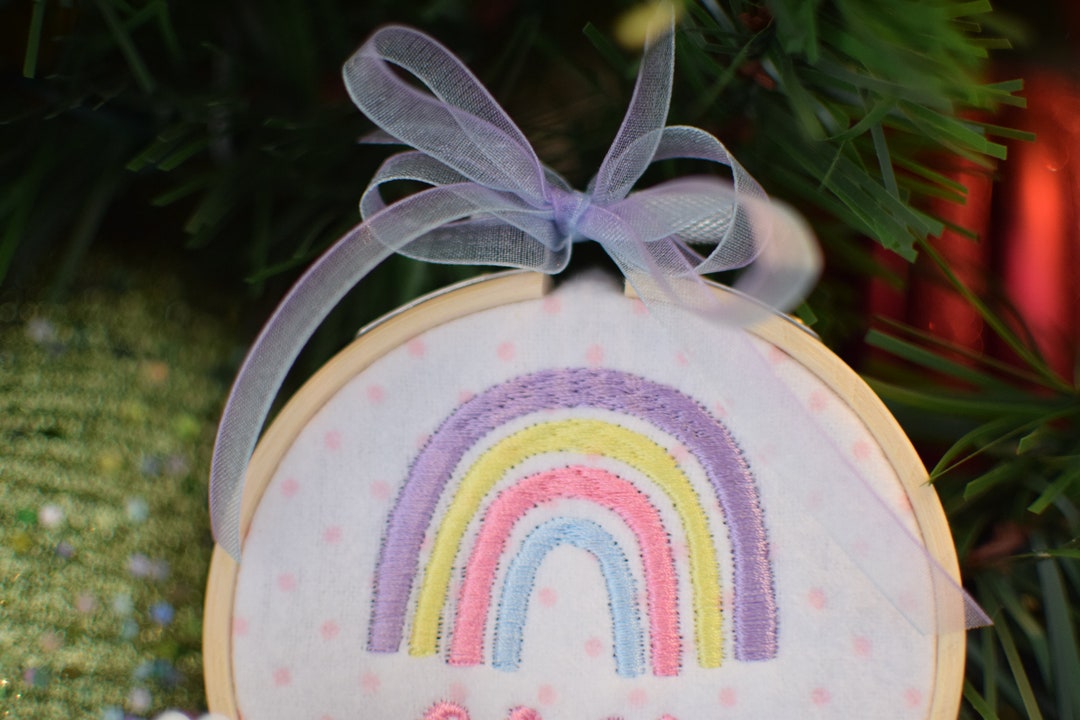 Boho Rainbow Embroidery Design, Machine Embroidery Design Rainbow ...