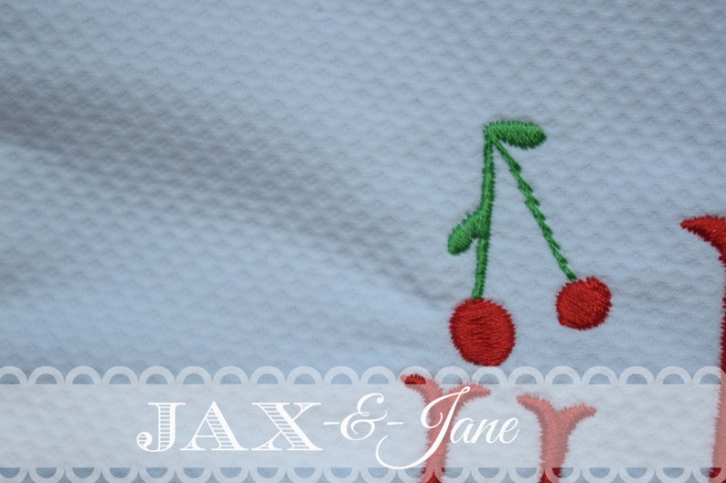 Fill Mini Cherry Embroidery Design Filled Mini Cherry Cherry - Etsy