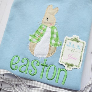 Peter Rabbit Applique Design, Easter Peter Rabbit Applique Design ...