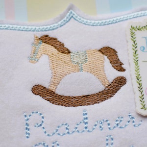 Sketch Mini Rocking Horse Embroidery Design, Rocking Horse Embroidery ...