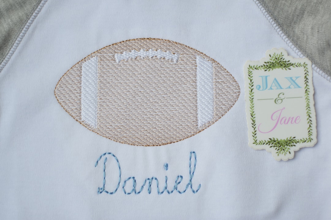 Sketch Football Embroidery Design, Football Embroidery Design, Football ...