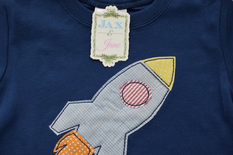 Rocket Ship Applique Design, Rocket Embroidery Design, Space Rocket ...