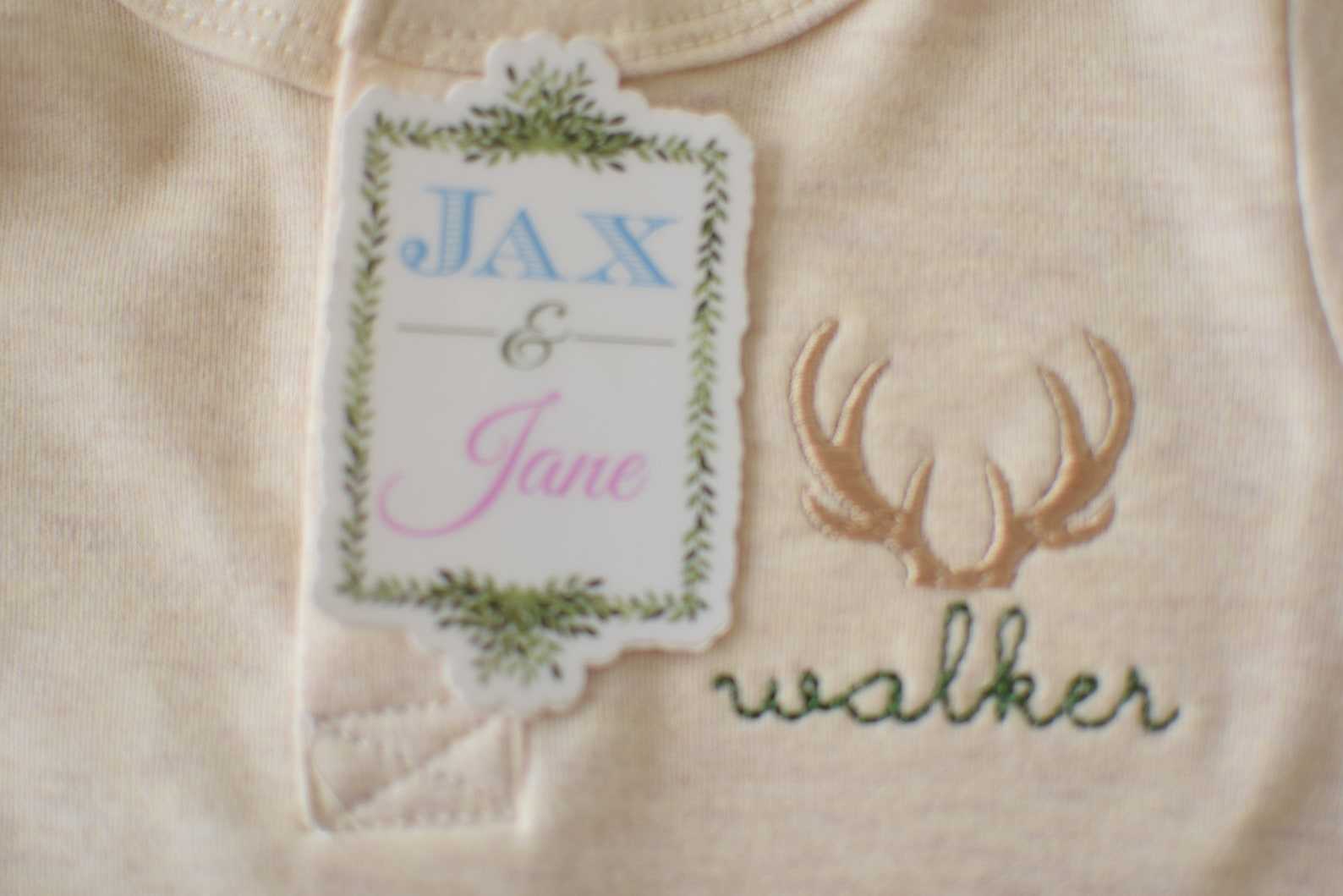 Filled Mini Antler Monogram Embroidery Design, Frame Mini Deer Antlers ...