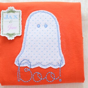 Ghost Applique Design, Machine Embroidery Ghost Applique, Halloween ...