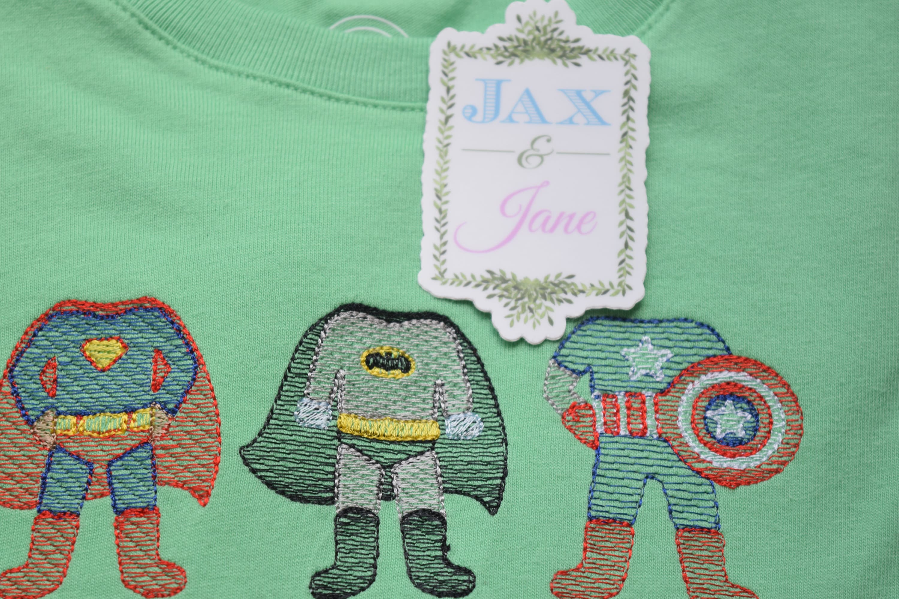 Boys Super Hero Embroidery Design Superhero Embroidery - Etsy