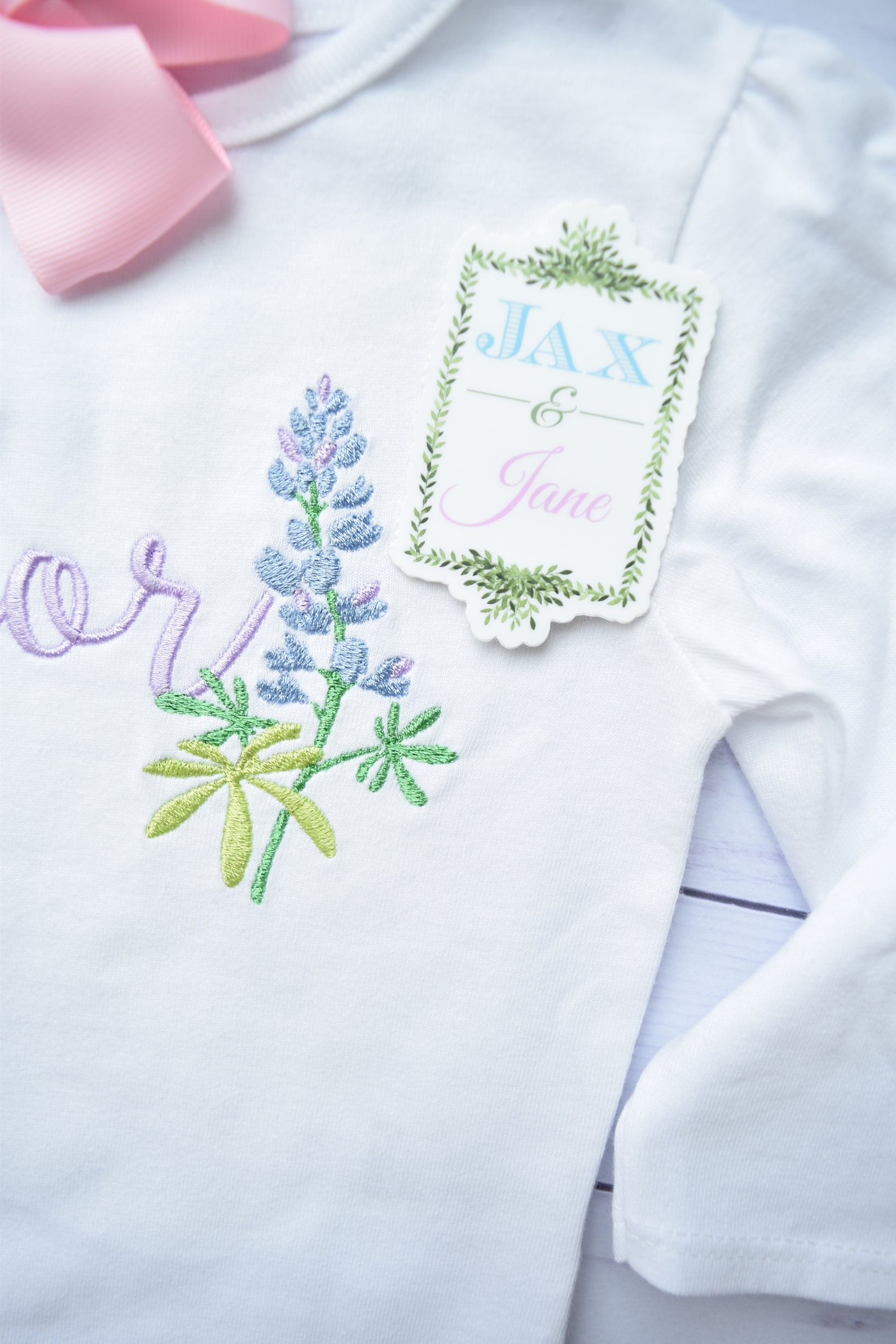 Texas Bluebonnet Embroidery Design, Bluebonnet Flower Embroidery ...