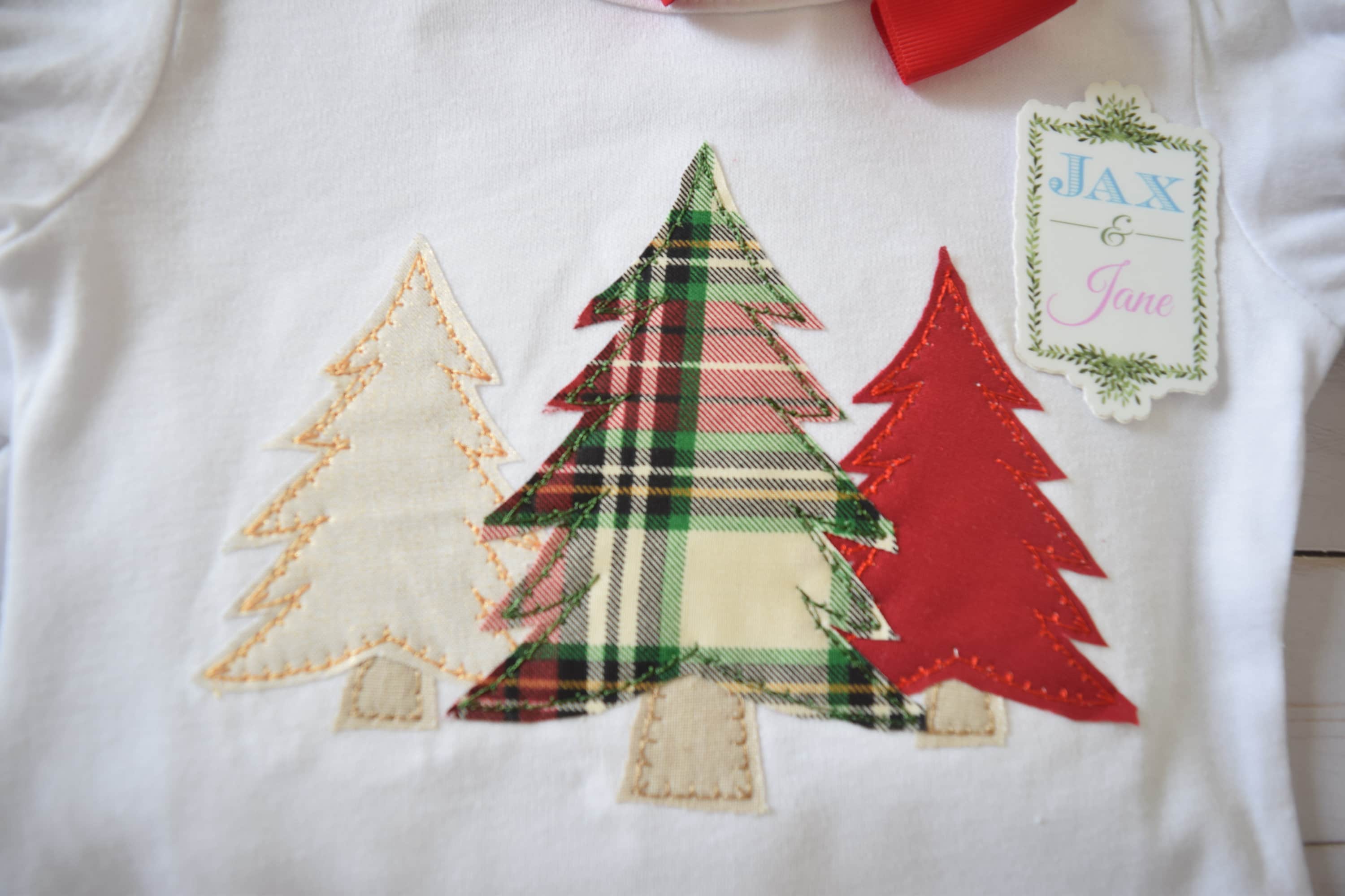 3 Christmas Tree Applique Design Christmas Applique Design | Etsy