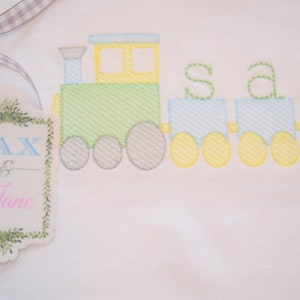 Sketch Train Embroidery Design, Train Embroidery Design, Toy Train ...
