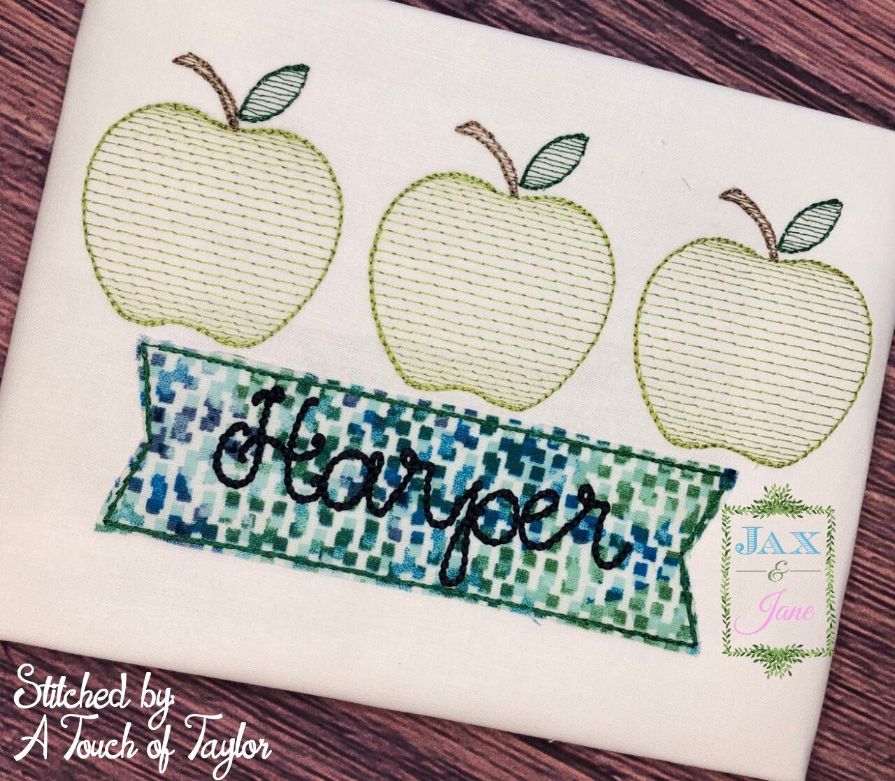Apple Embroidery Design Machine Embroidery Apple Sketch | Etsy