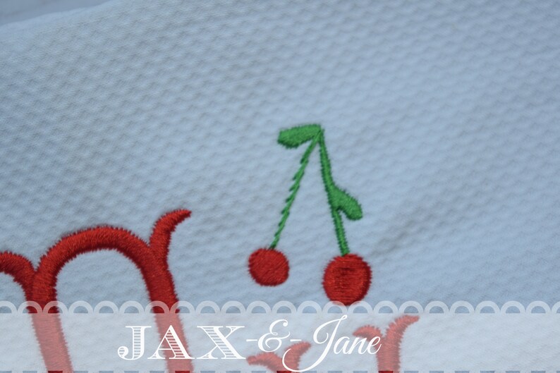 Fill Mini Cherry Embroidery Design Filled Mini Cherry Cherry - Etsy