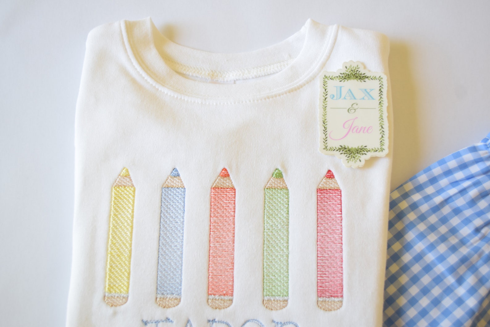 Crayon Sketch Embroidery Design Crayon Embroidery Design - Etsy