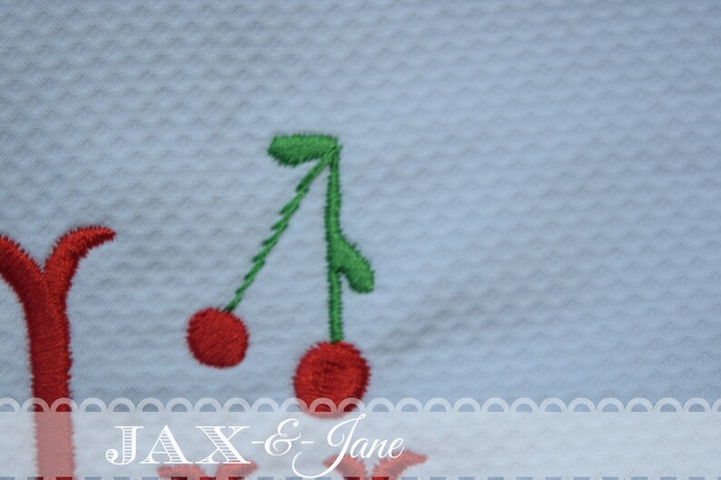 Fill Mini Cherry Embroidery Design Filled Mini Cherry Cherry - Etsy