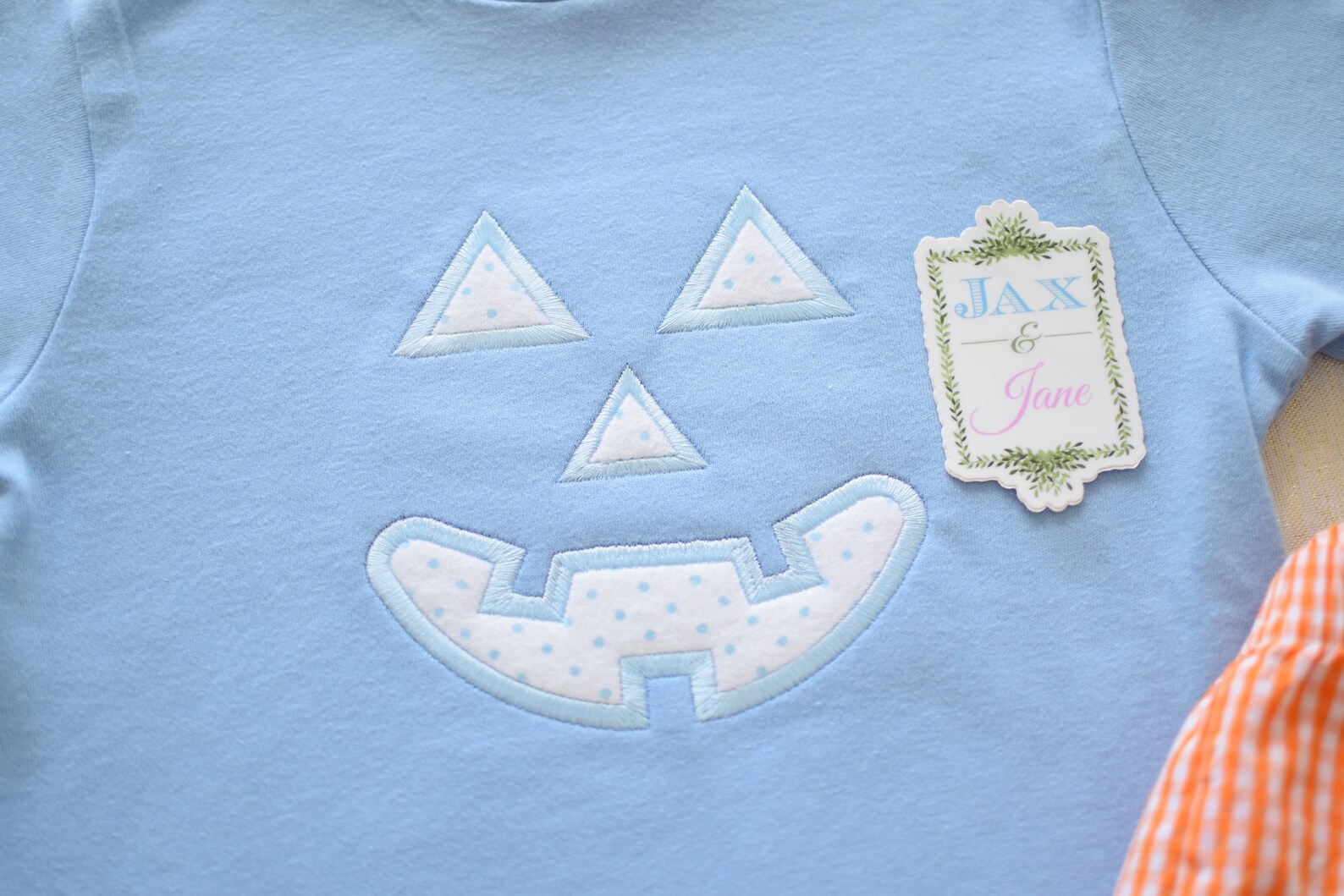 Jack-o-lantern Face Applique Design, Jackolantern Applique, Pumpkin ...