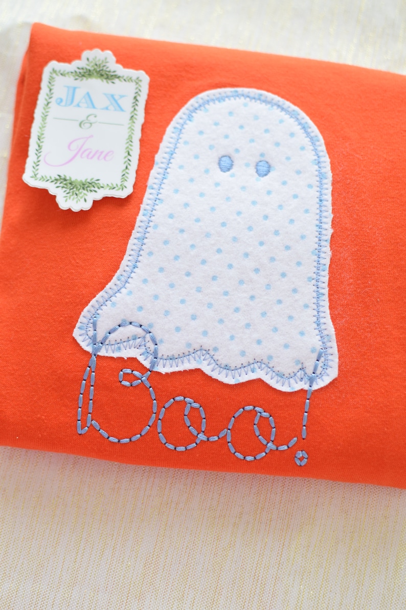 Ghost Applique Design Machine Embroidery Ghost Applique - Etsy