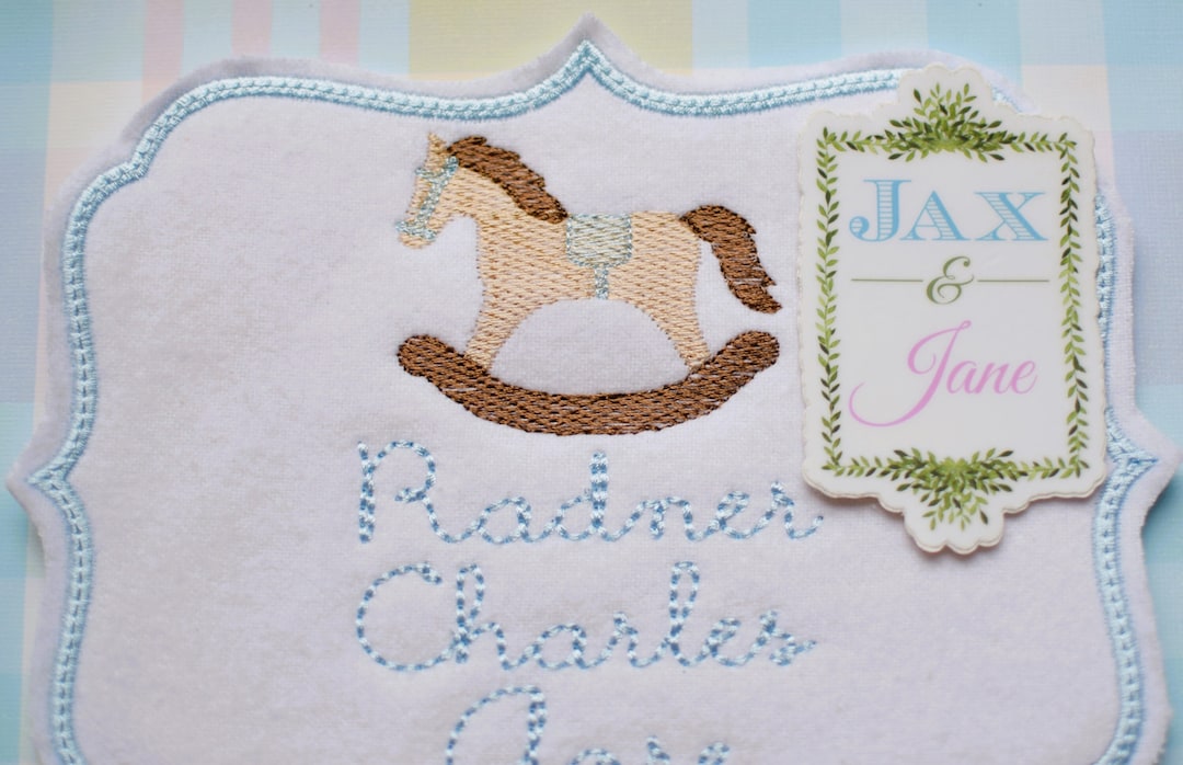 Sketch Mini Rocking Horse Embroidery Design, Rocking Horse Embroidery ...